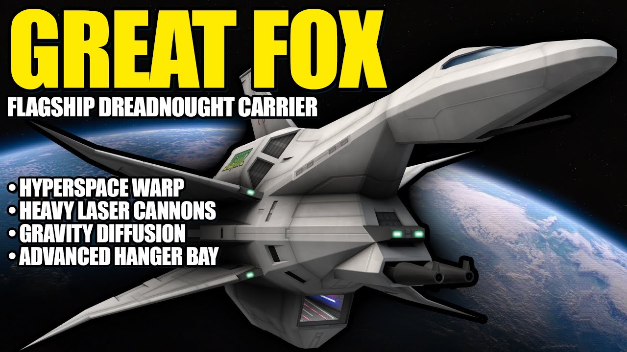 The Galaxy's GREATEST Battle Carrier | The Great Fox Breakdown