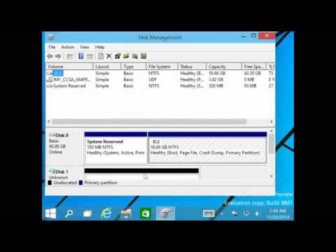 How to Create & Attach ,Detach Virtual Hard disk (VHDX) On Windows?