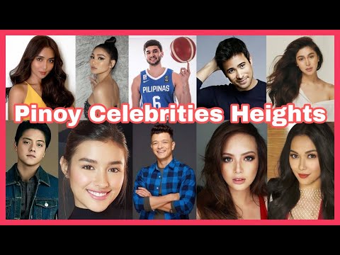 How tall are they? (Heights of Pinoy Celebrities)
