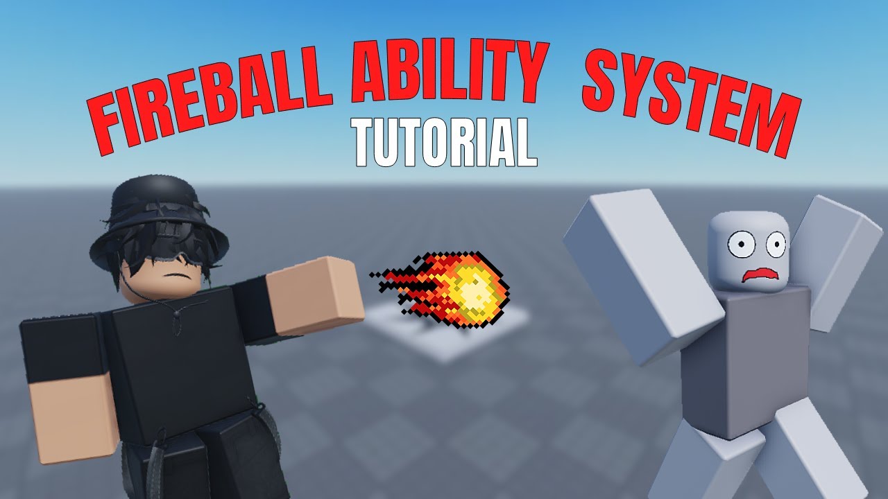 Fireball Ability Tutorial🔥 - Roblox Studio