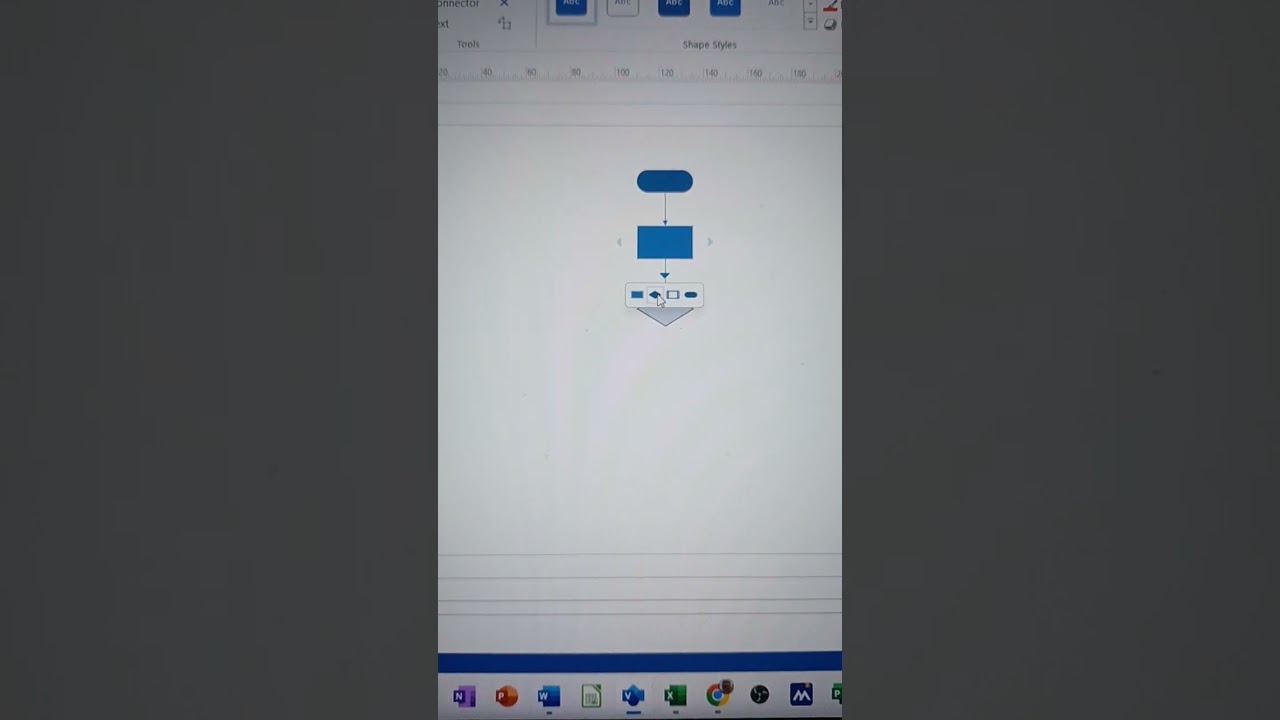 Quick flowchart in Microsoft Visio @ITsEasyTraining1st