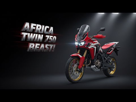2026 Africa Twin 750 Red: The Perfect Adventure Machine Unleashed!🔥‼️