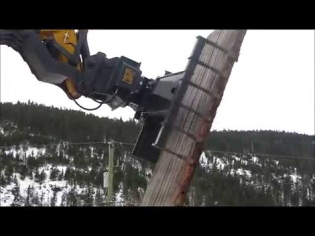 Tysea Mfg’s 60 Inch Mat / Demolition Grapples 200-350 Excavator | Heavy ...