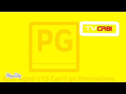 TVCRB1 Classification Warning - Age Rating PG (January 2023-April 2024)