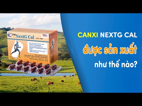 Viên uống bổ sung Canxi Nextg Cal nhập khẩu từ Úc