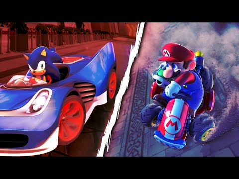 The Divide Between Mario Kart & Sonic Racing