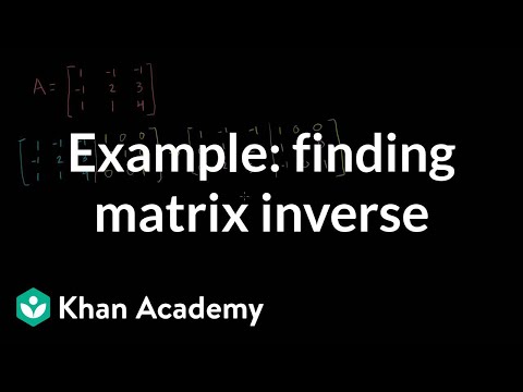 Inverse of Matrix: Example Video Lecture - Mathematics Optional Notes ...