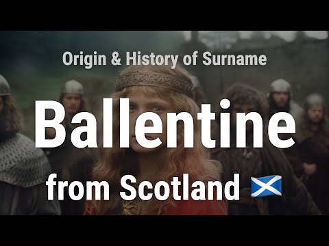 Ballentine from Scotland 🏴 - Meaning, Origin, History & Migration Routes of Surname