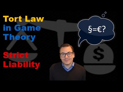 Tort Law in Game Theory - Strict Liability Rule