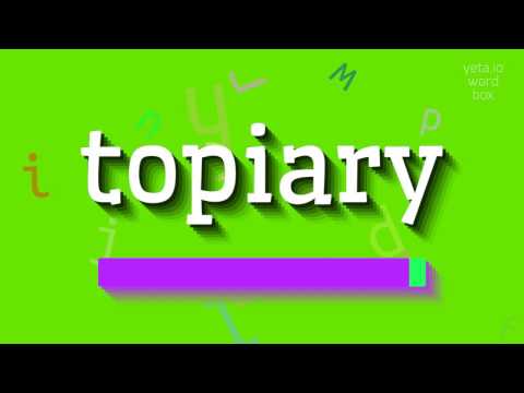 How to say "topiary"! (High Quality Voices)