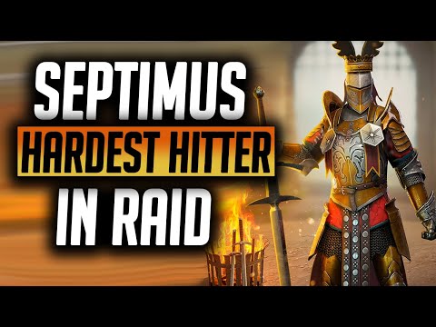 Septimus Champion Guide! HARDEST HITTER IN RAID! | Raid: Shadow Legends