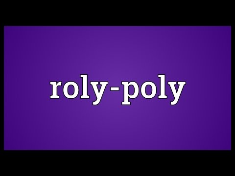 Roly-poly Meaning