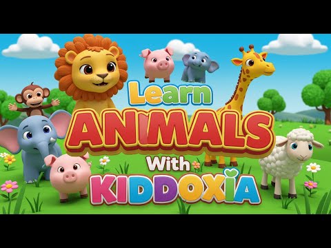 Animal Names for Kids – Learn Sounds & Fun Facts!