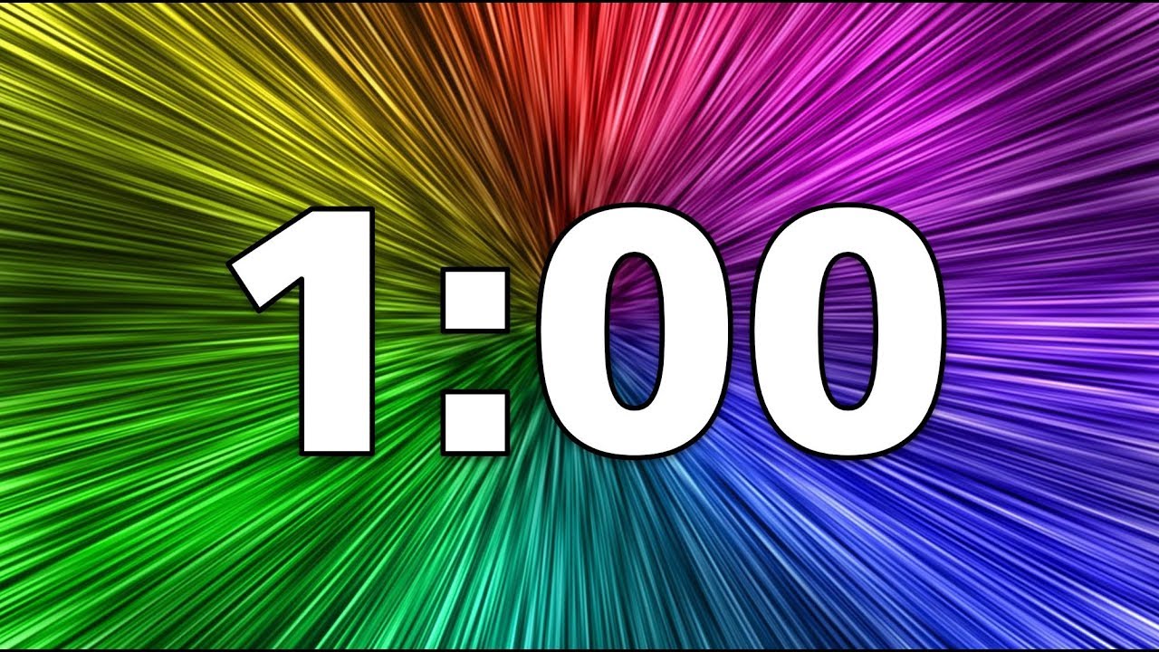 1 Minute Timer - Clean and Simple