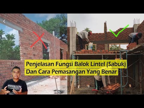 Fungsi Balok Sabuk (Latei) & Cara Pasang Yang Benar Pada Bangunan - Rumah | Biar Tidak Salah Kaprah