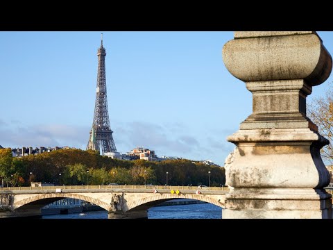 The streets of Paris with Jazz music # 12