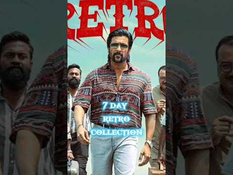 7 day retro collection ???? worldwide collection #trending #movie #collection #retro #Surya #versus