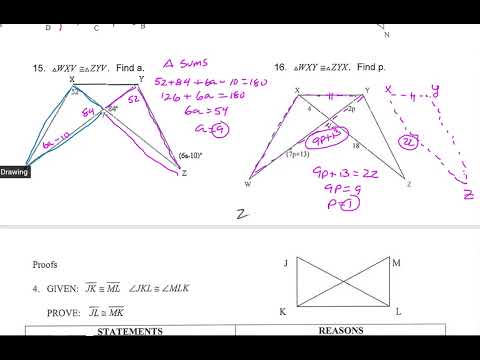 5-6 CPCTC and Proofs evens