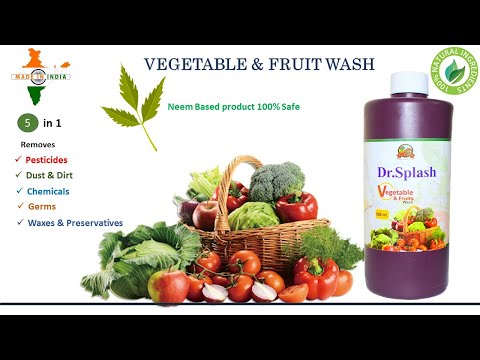 Vegetable & Fruits Wash - Dr Splash (Vegetable & Fruits Wash ...