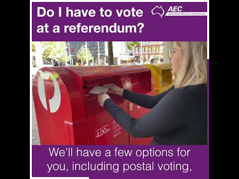 Do I have to vote at a referendum?