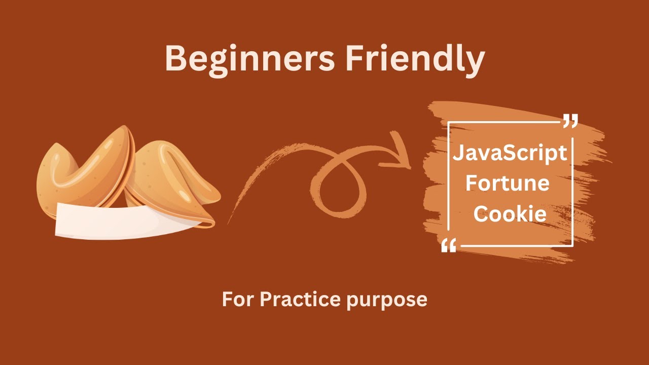 Fortune Cookie with JavaScript | Fun Coding Project Tutorial