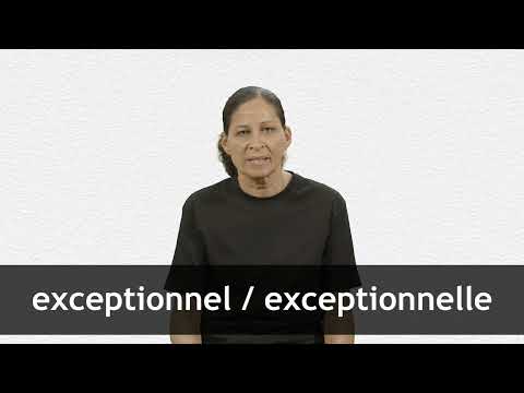English Translation of “EXCEPTIONNEL” | Collins French-English Dictionary