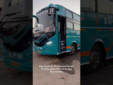 Sugama’s Brand New Factory Fresh | Veera V8 Non AC Sleeper with Washroom | Eicher 6019Pro 13.5M