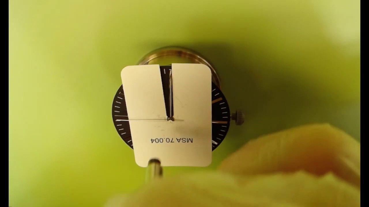 Setting The Seconds Hand #11