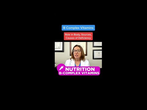 B-Complex vitamins: Nutrition SHORT | @LevelUpRN
