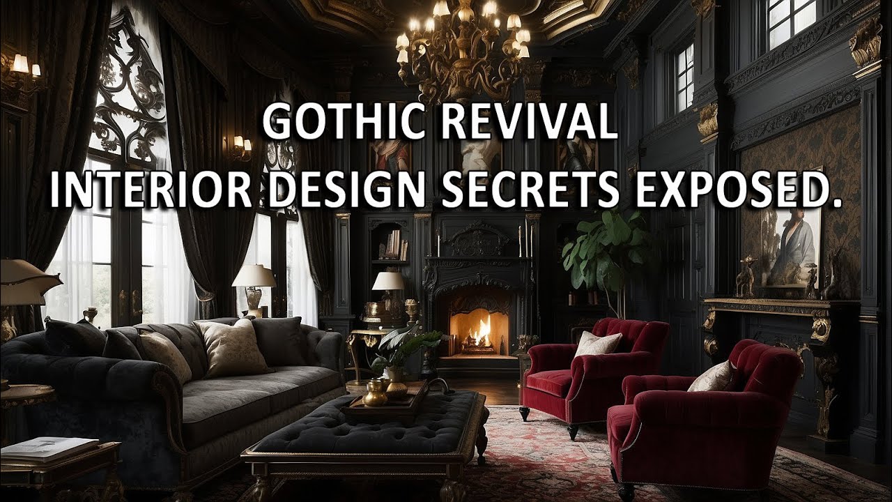 Gothic Revival Interior Design Secrets Exposed.