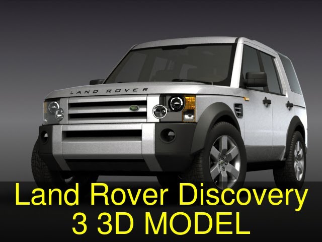 Land Rover Discovery 3 3D Model - FlatPyramid