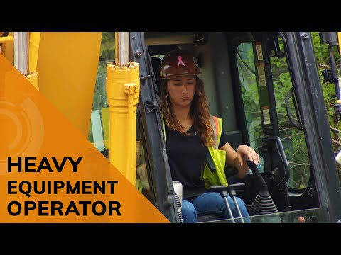 Heavy Equipment Operator | Future Jobs | Learn about careers in the trades