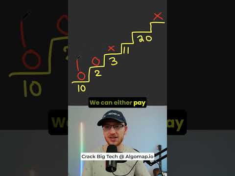 FAANG Dynamic Programming Question! Min Cost Climbing Stairs - Leetcode 746