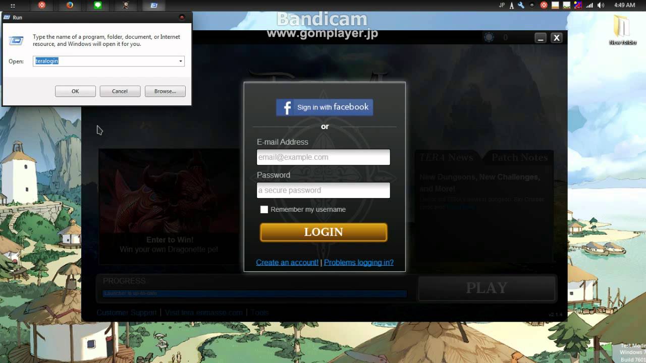TERA Online Auto Login Demo (Open-source on GitHub)