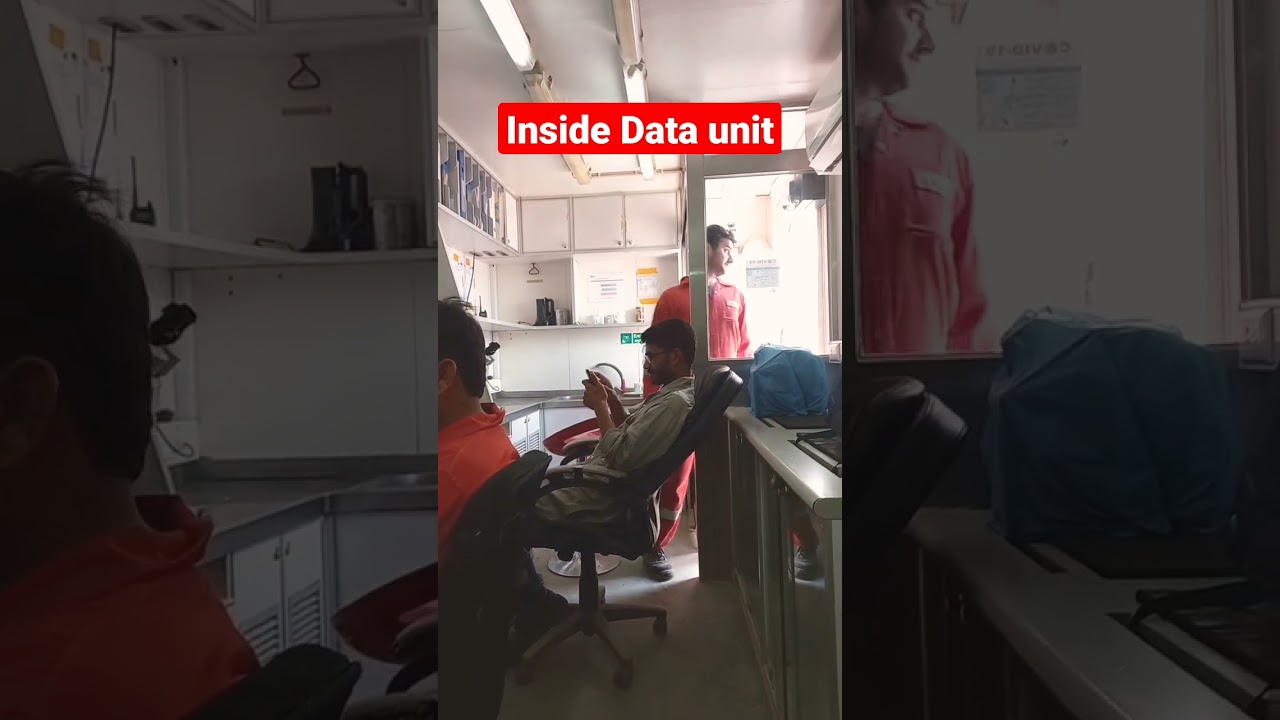 drilling, Mudlogging Unit, inside view, Oil and Gas field, #shorts