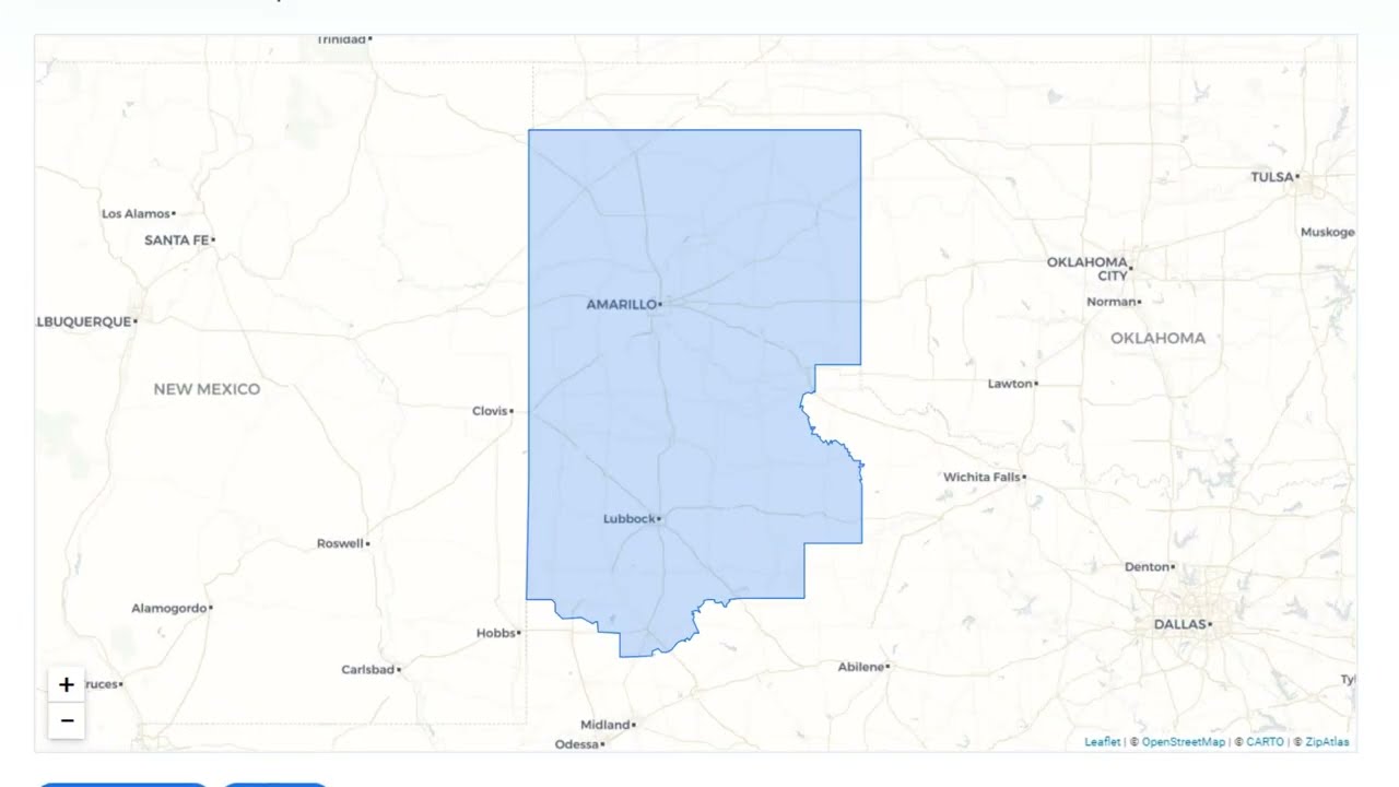 806 Area Code (Texas) Social & Economic Profile
