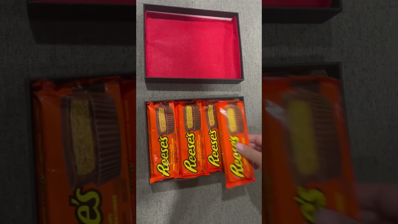 Reese's and Coffee Crisp Gift Box | FREE Delivery Canadian Snack | Chocolate Gift Box #basket