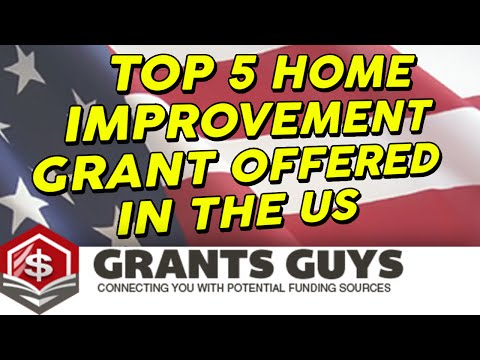 Top 5 Home Improvement Grant Offered In The US
