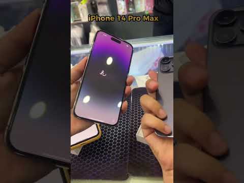 iPhone 14 Pro Max Nano-sim vs eSim | Deep Purple