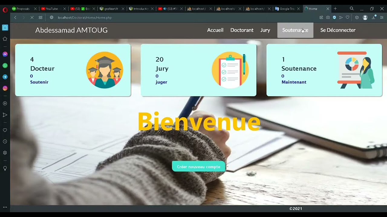 Responsive School(Import and Export Excel/Print PDF) Website Using HTML-CSS-JavaScript - PHP - MySQL