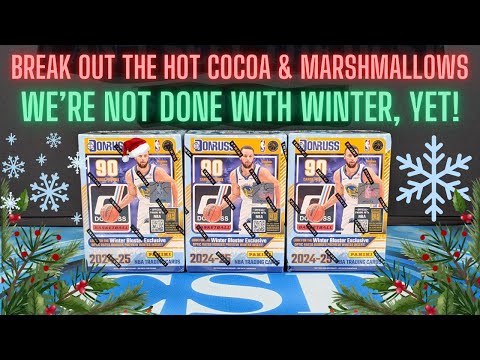 2024-25 Panini Donruss Basketball Winter/Holiday Blaster Box Review.