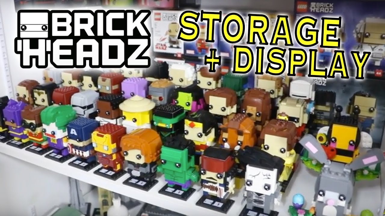 How I Store my BrickHeadz Collection & Display Them