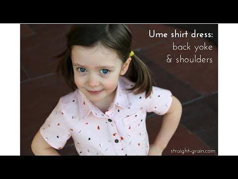 Ume pattern: The back yoke