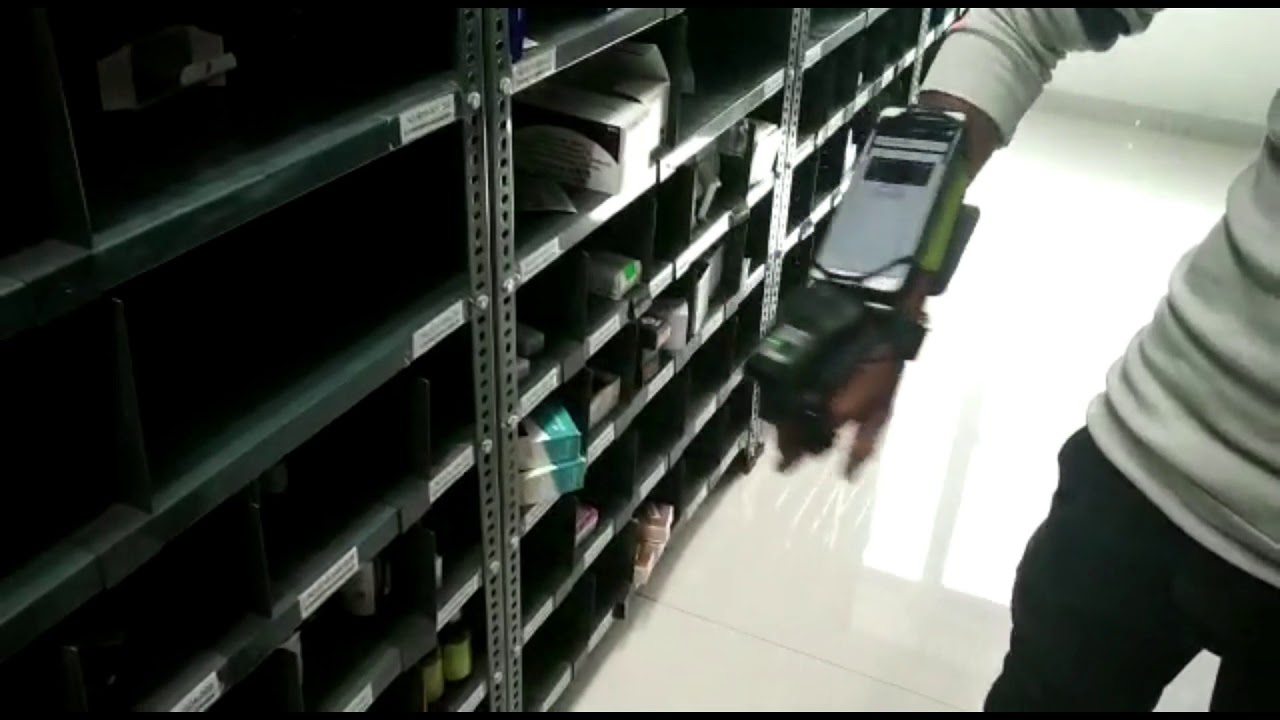 Wearable barcode scanning solution in action