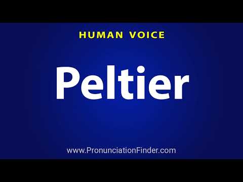 How To Pronounce Peltier