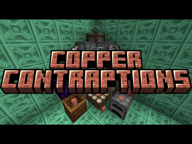 Copper Contraptions Minecraft Data Pack
