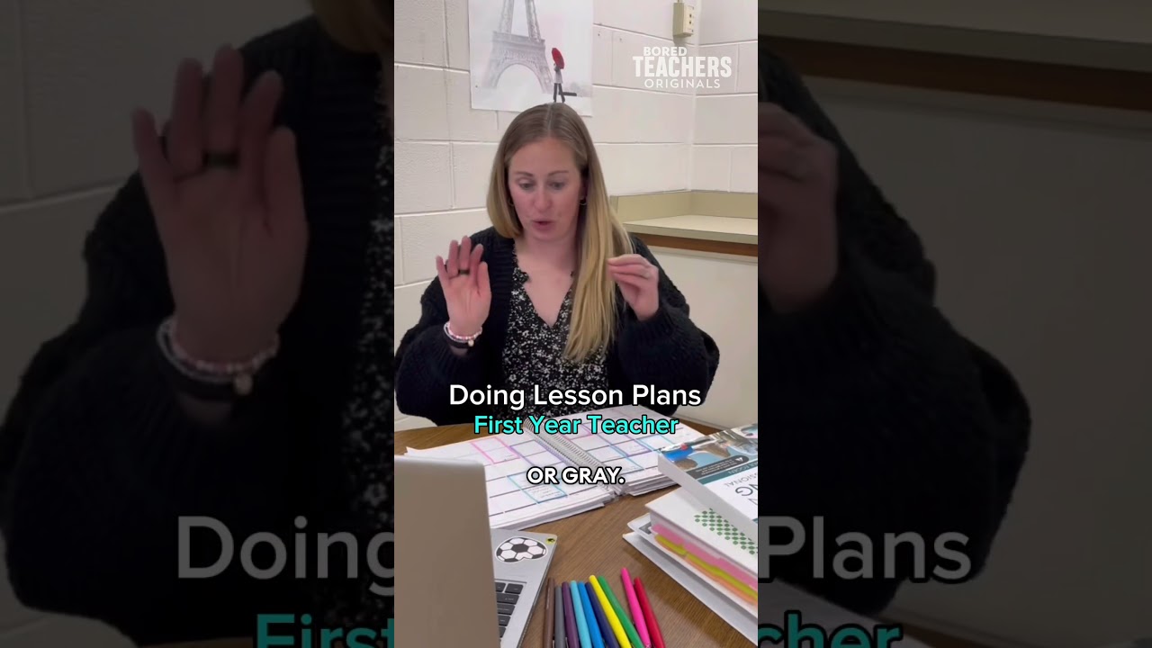 Lesson plans... a thing of the past?