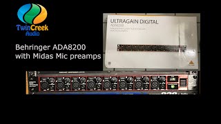 Behringer ADA8200 8-channel Microphone Preamp - What To Know & Where To ...