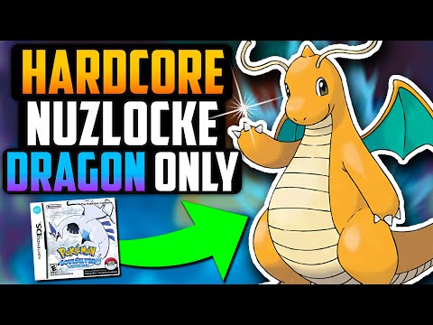 CAN I BEAT A POKÉMON SOULSILVER HARDCORE NUZLOCKE WITH ONLY DRAGON TYPES!? (Pokémon Challenge)