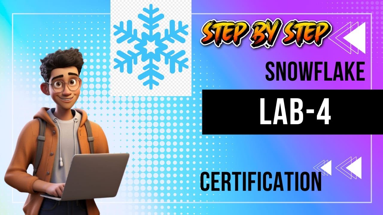 Complete Snowflake Lab 4 in One Go — Step-by-Step Tutorial ⚡